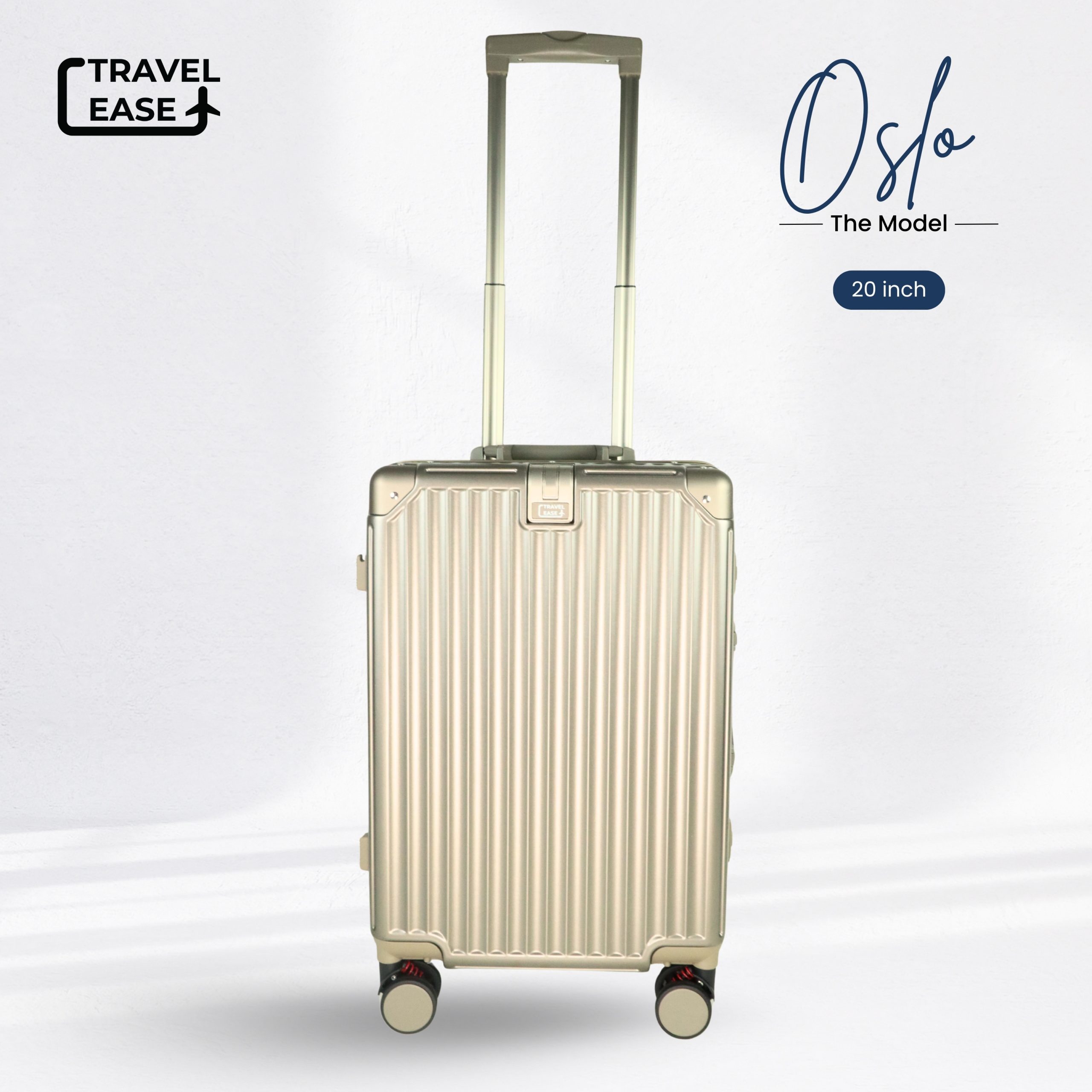 Travel Ease Suitcase Oslo 20 inch Gold (Cabin) – Travel Ease